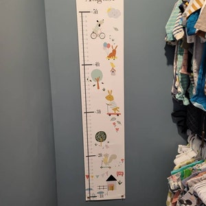 Ocean, Personalized Growth Chart, Height Chart, Kids Growth Chart ...