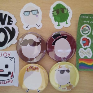 Pride Yippee Pins Yippee Tbh Creature Pin Badges LGBTQ Autism Creature ...