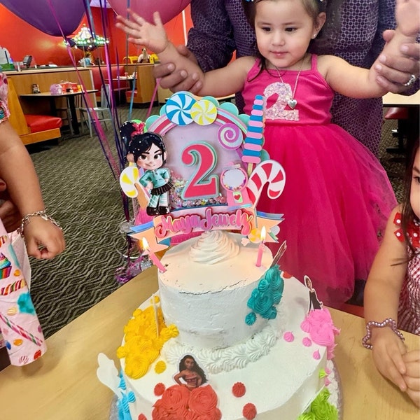 Vanellope Sugar Rush Caketopper - Etsy