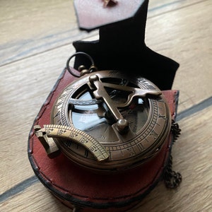 Personalized Working Compass, Custom Engraved Compass, Silver Handmade ...