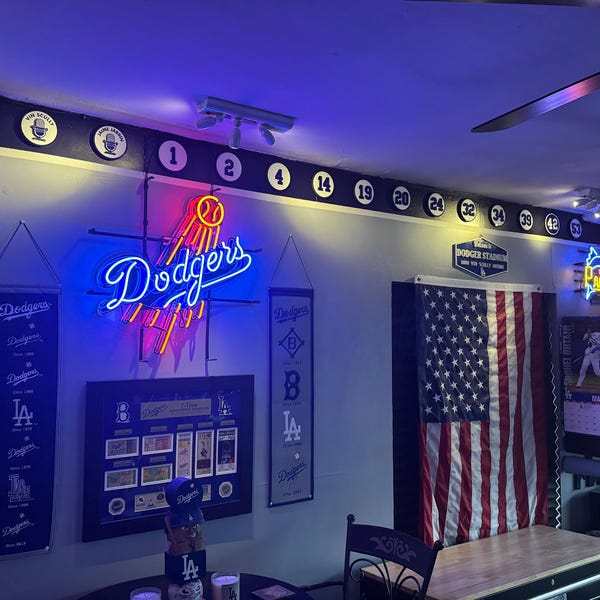 Custom Welcome to Dodger Stadium Sign - Etsy