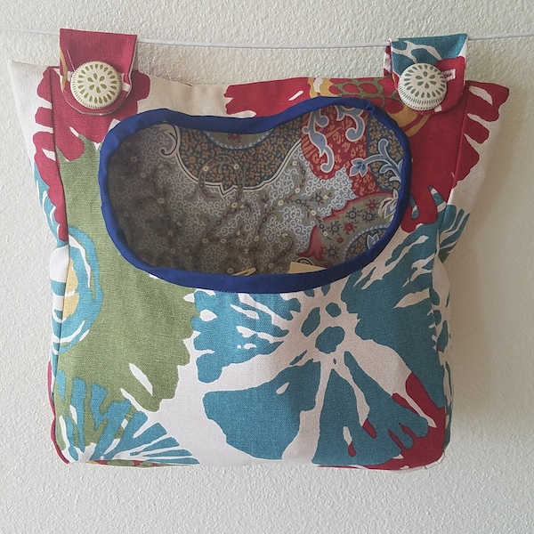 Clothespin Bag Pattern Plus Plastic Bag Keeper and Drawstring Gift Bag ...