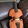 Violin Plush Crochet PATTERN - Etsy Canada