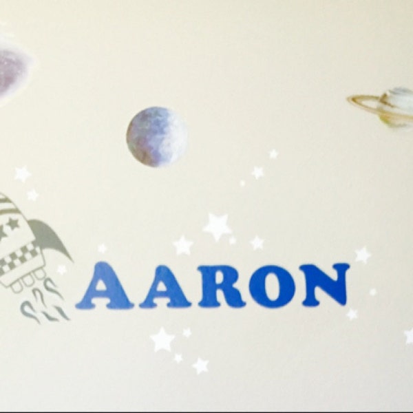 Rocket Ship Decor - Outer Space Nursery - Space Ship Decor - Baby Boy ...