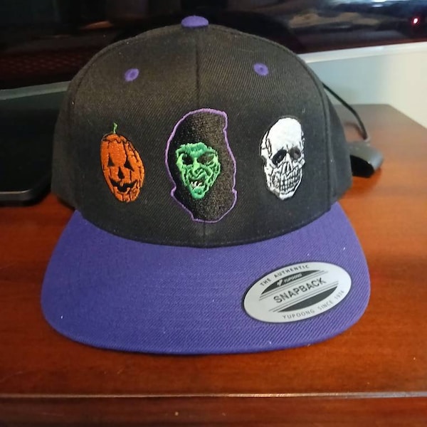 Halloween 3 Baseball Cap 80s Horror Tom Atkins Silver Shamrock - Etsy