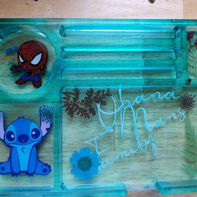 Stitch Rolling Tray Set - Etsy UK