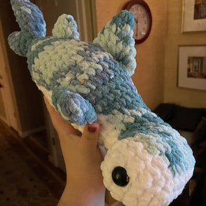 Hamilton the Great Hammerhead Shark Amigurumi Pattern Crochet - Etsy