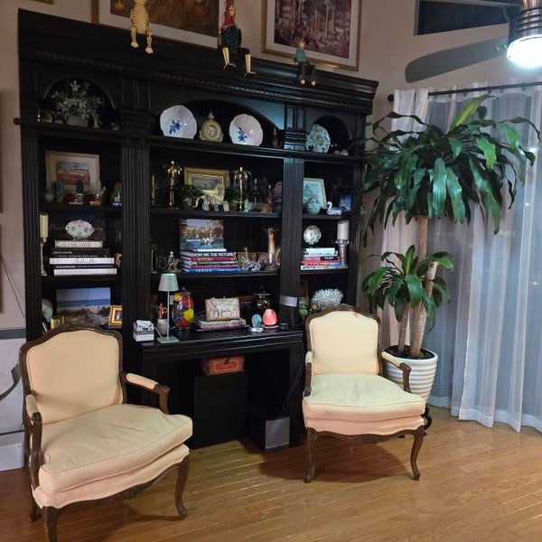 Queen Size TALL BED French Country Headboard Cottage Shabby Chic ...