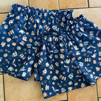 Paper Bag Shorts Pattern, Girl's Short Sewing Pattern, Kids Shorts ...