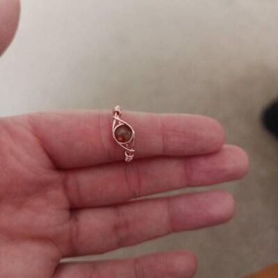 Evil Eye Ring, Protection Ring, Nazar Jewelry, Wire Wrapped Ring ...