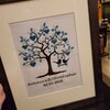 Tree of Life Wedding Cross Stitch Pattern Mr and Mrs Personalized ...