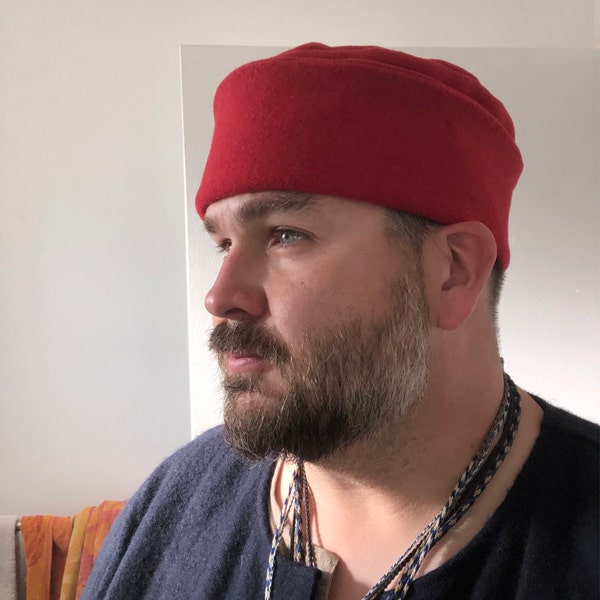 Phrygian Cap Made of Red Wool Fabric. - Etsy