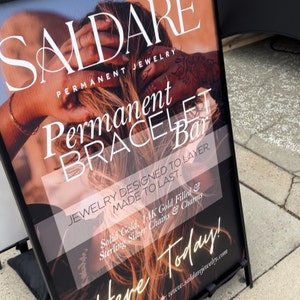 Bounce House Rules, Sidewalk Sign, A-frame Business Sign, Business Menu ...