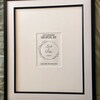 Personalised Wedding Signature Photo Mount Bespoke Mount Boards for ...