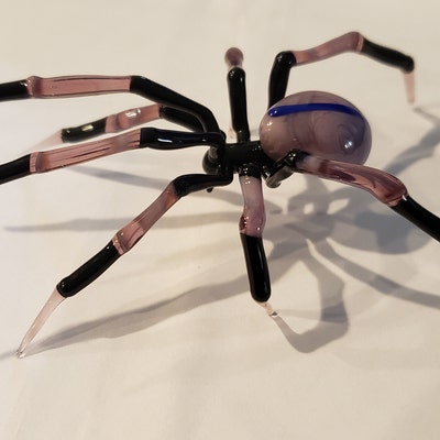Spider Animals Glass, Art Glass, Blown Glass, Farmhouse Decor, Spider ...