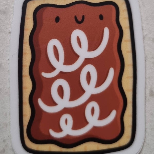 Mini Cinnamon Roll Vinyl Sticker Waterproof Phone Sticker Cute Cinnamon ...