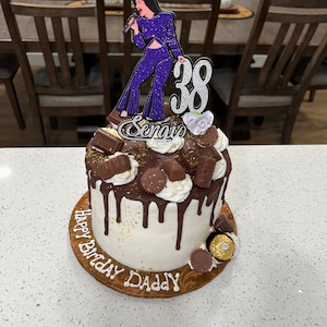 Selena Quintanilla Cake Topper, Selena Inspired Cake Decor, Selena ...