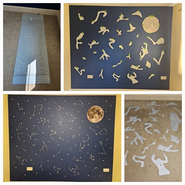 Constellation Stickers, Constellation Decals, Astronomy Wall Art ...