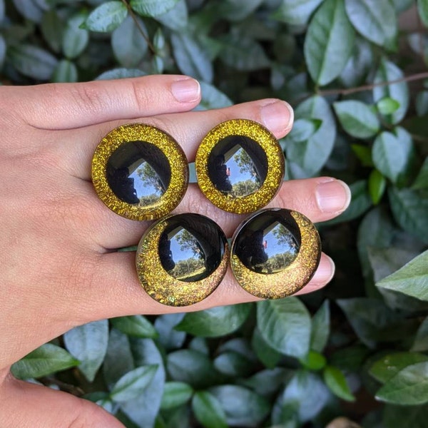 Felt Eyes Kawaii Honeycomb for Bee Amigurumi, Felt Eyes for Crafting ...
