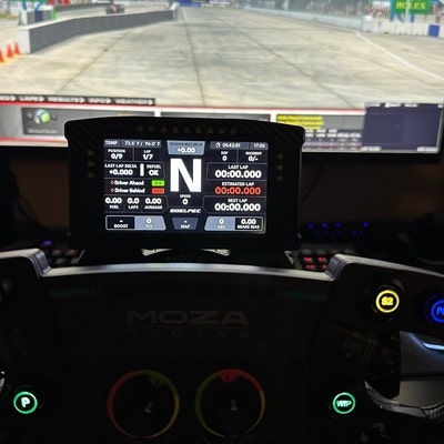 4in DDU Speed Mini Sim Racing Dashboard Display With Mount Options - Etsy