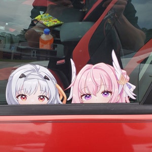 Snow White Window Peeker 6.8 Car Decal Sticker Goddess of Victory ...