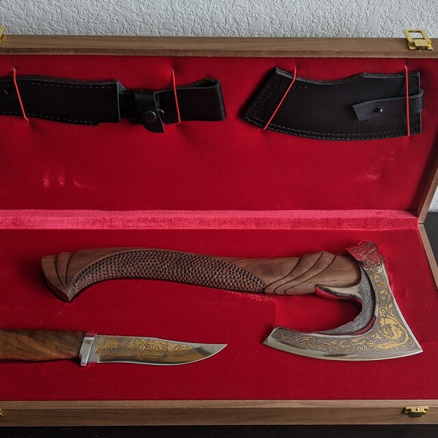 Russian axe handmade by RussianAxe on Etsy