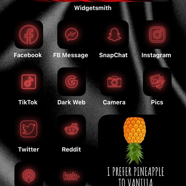 50,000+ MEGA NEON Ios Icons Pack Bundle | iPhone Ios 17 App Aesthetic ...