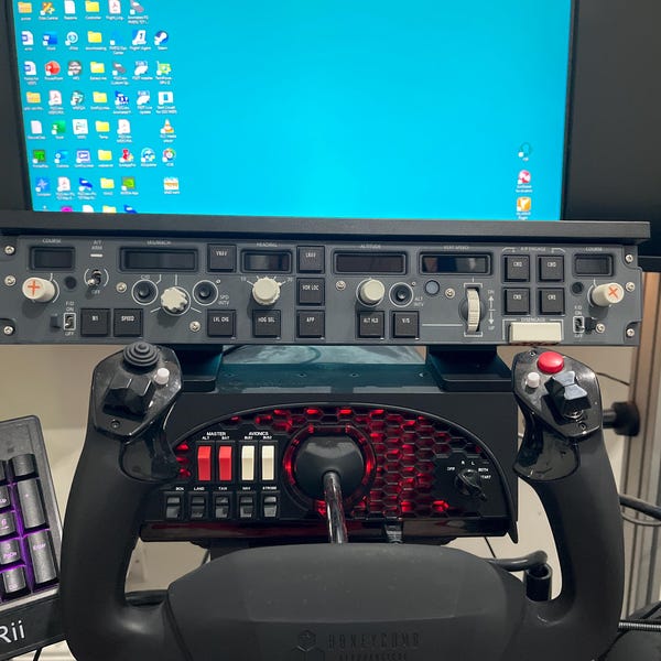 Winwing Airbus MCDU/PFP Desk Mount With Small Angle to Reduce Light ...