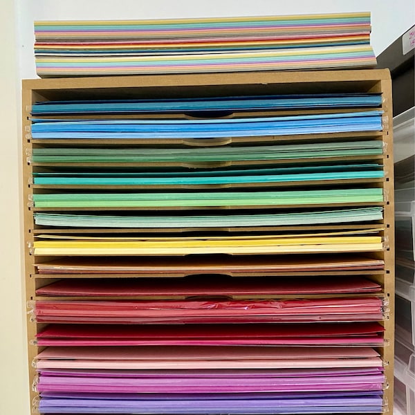 Card Stock Storage for A3 17 Shelve - Etsy