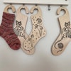 Sock Blockers Wooden Sock Form for Hand Knitted Socks - Etsy
