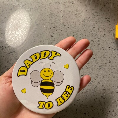 Large Daddy to Bee Daddy to Be Father to Bee Father to Be Newborn Baby ...