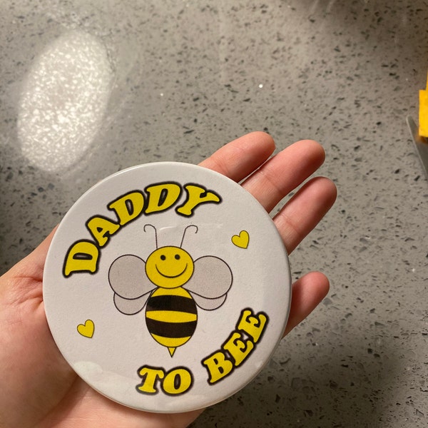 Large Daddy to Bee Daddy to Be Father to Bee Father to Be Newborn Baby ...