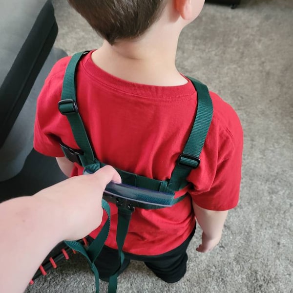 Child Safety Harness With Adjustable Leash, Autism Harness, Special ...