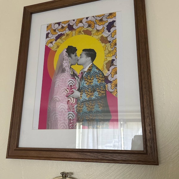 Ruby Bridges Limited Edition Print A4 or A3 Print Digital Collage Civil ...