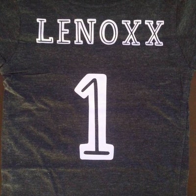 Add-on Name & Number Backside Add on Put Your Name and Number on Back ...