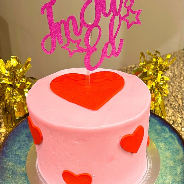 Personalized Happy Birthday Cake Topper Customised Cake Topper With Any ...
