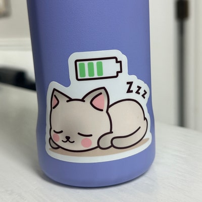 Kawaii Cat Workout Planner Stickers, Workout Reminders, Cute Planner ...