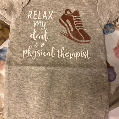 Relax My Mom is a Physical Therapist Onesie® Baby Onesie® Baby Boy ...