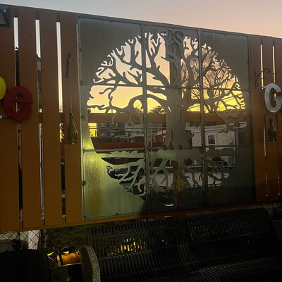 Tree of Life Metal Privacy Screen Set of 3, Large Home & Garden Décor ...