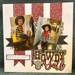 Scrapbook Title Paper Piecing Grandkids Make Life Grand - Etsy