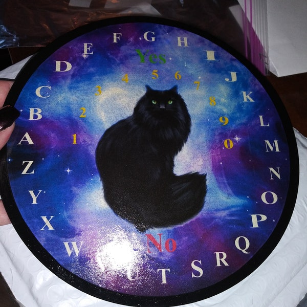 Black Cat Pendulum Board - Etsy
