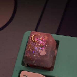 Galaxy Outer Space Keycap OEM R4 Profile Esc, F-key, Number Key Ready ...