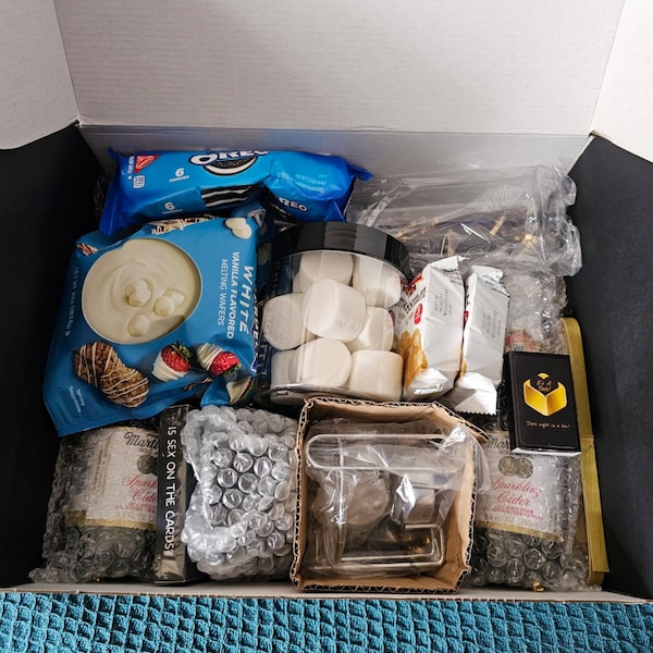 Date Night in A Box | Camp Night | Wedding Gift | Home Date | Gift Box ...