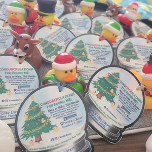 Princess Duck Tags Customized With YOUR Personal Information - Etsy