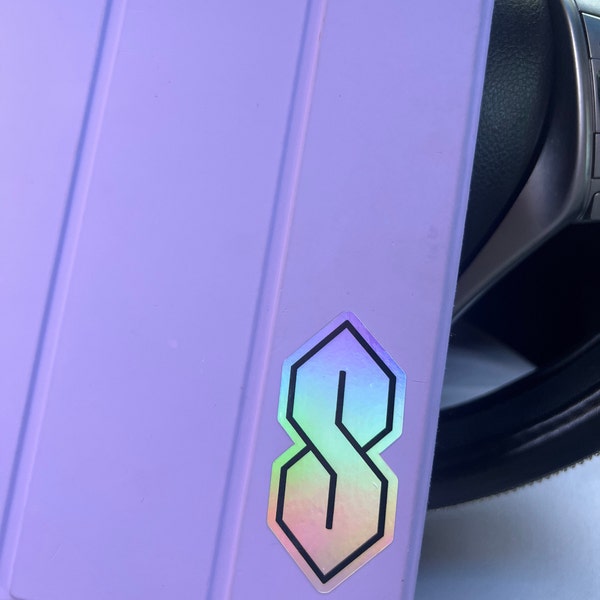 90s Sticker Holographic Cool S, Stussy S, Super S, Universal S, Pointy ...