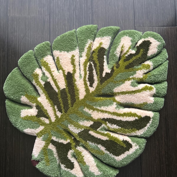 Uno Rug – Handmade Tufted Uno Mat, Yellow and Black Carpet, Playroom ...