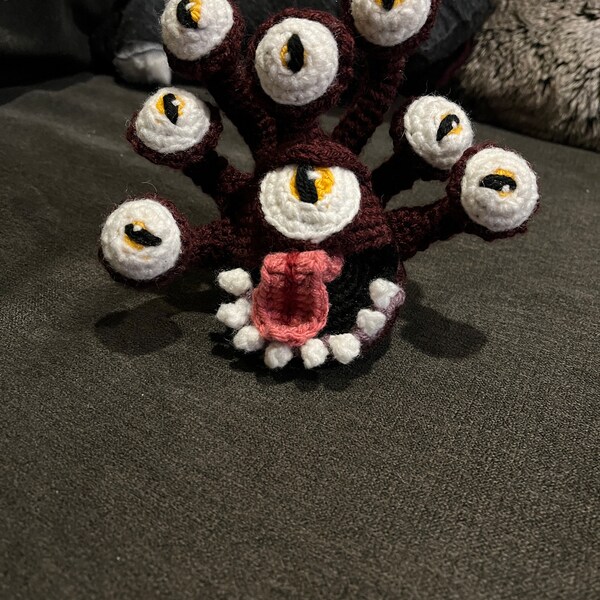 Beholder Crochet Amigurumi Pattern - Etsy UK