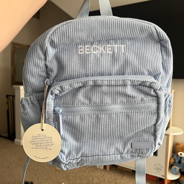 Personalized Boys Backpack|custom Toddler Boy Birthday Gift|daycare ...