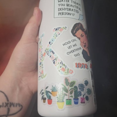 Pack of 50 Stickers, Keep Shining Vinyl Decal, Scrapbook Sticker ...