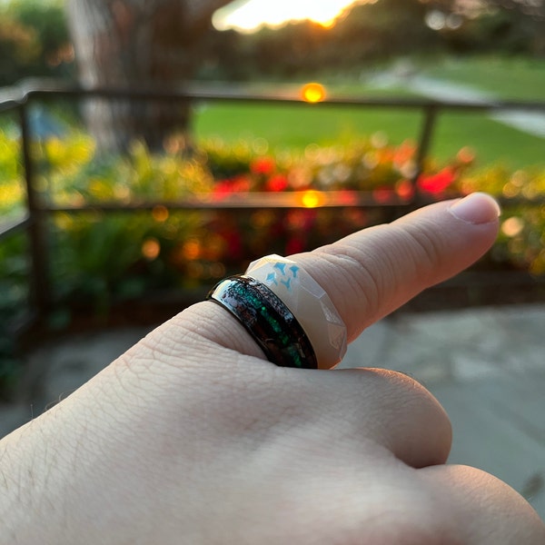Sage FFXIV Ring: Glow in the Dark Soul Crystal RNG1 - Etsy